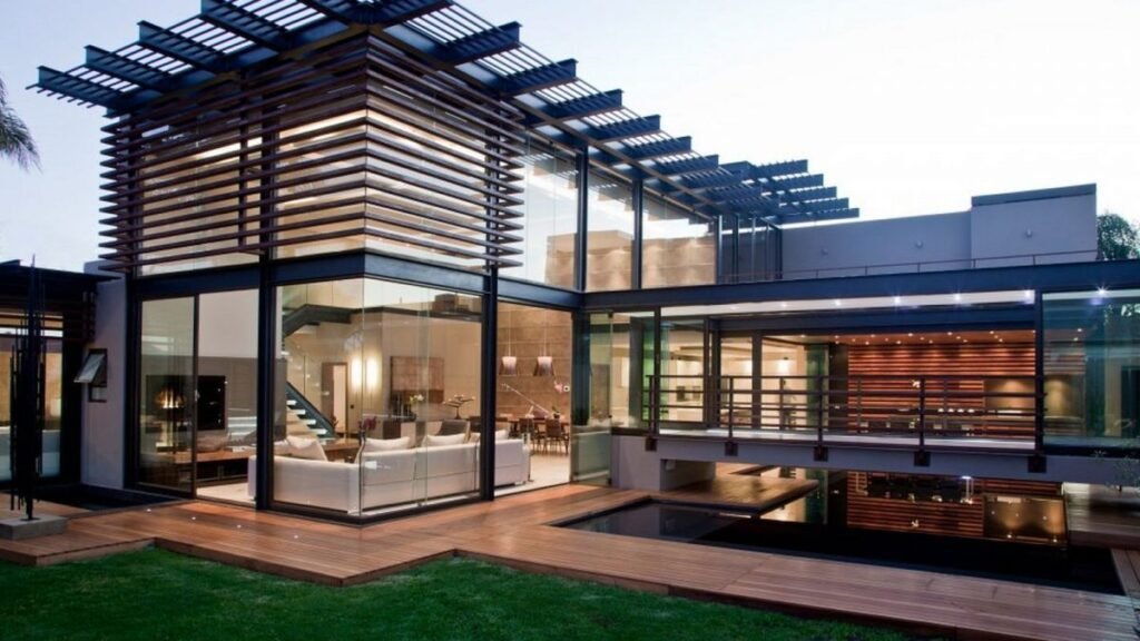 Unique Front Elevation Using Glass and Tiles Trends in Pakistan - Best ...